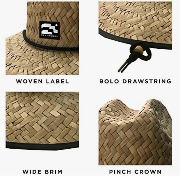 brooklyn athletics | Accessories | Brooklyn Athletics Icer Brands Mens Classic Straw Sun Beach ...